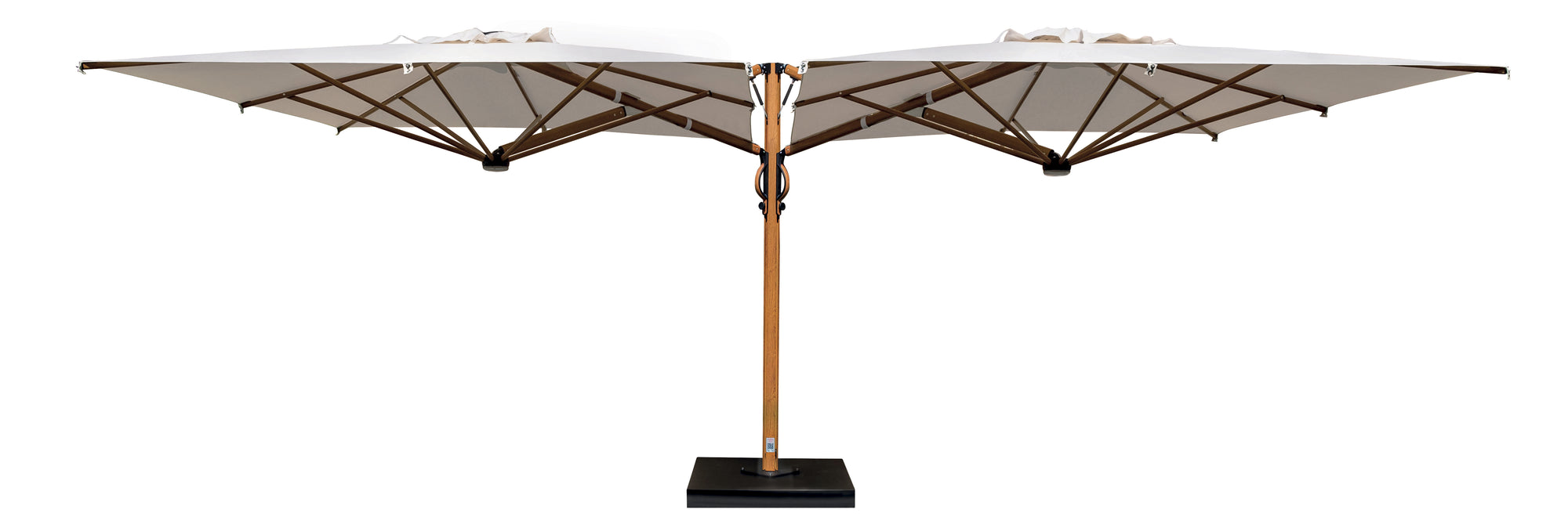 Parasol Dual V 300x600 - Timber Scolaro Parasols koop je het beste bij ...