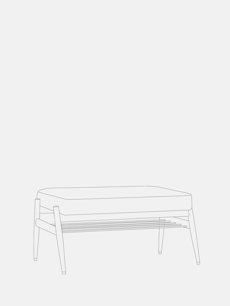 Bank Fox 90 Bouclé Crème van 366 Concept koop je bij Solfelt