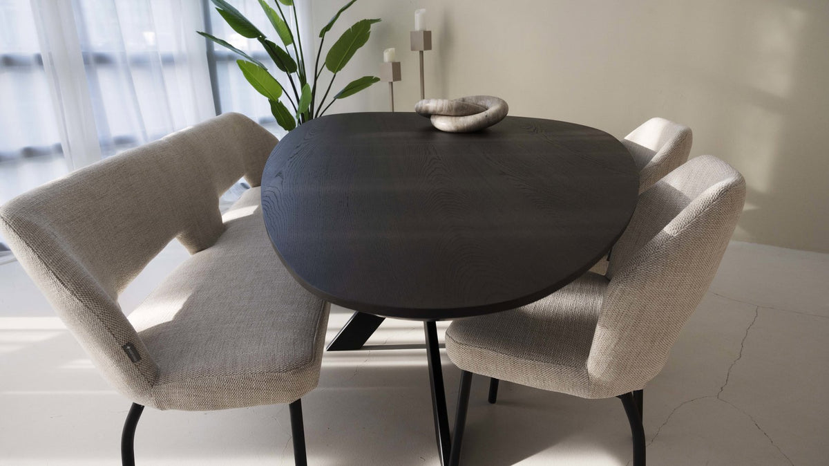 Eettafel Milano - Kiezel van PUUUR koop je bij Solfelt